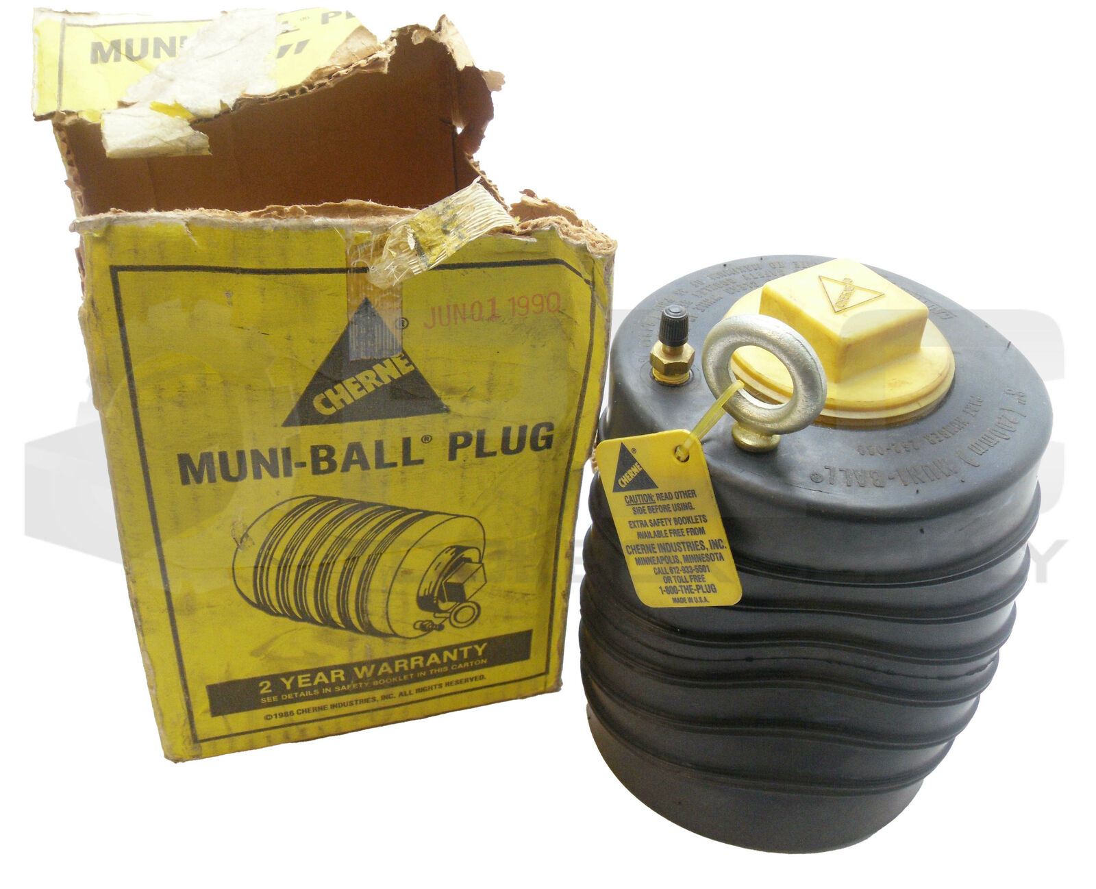 NEW CHERNE 262-080 MUNI-BALL *READ* - PLC Toolbox Supply