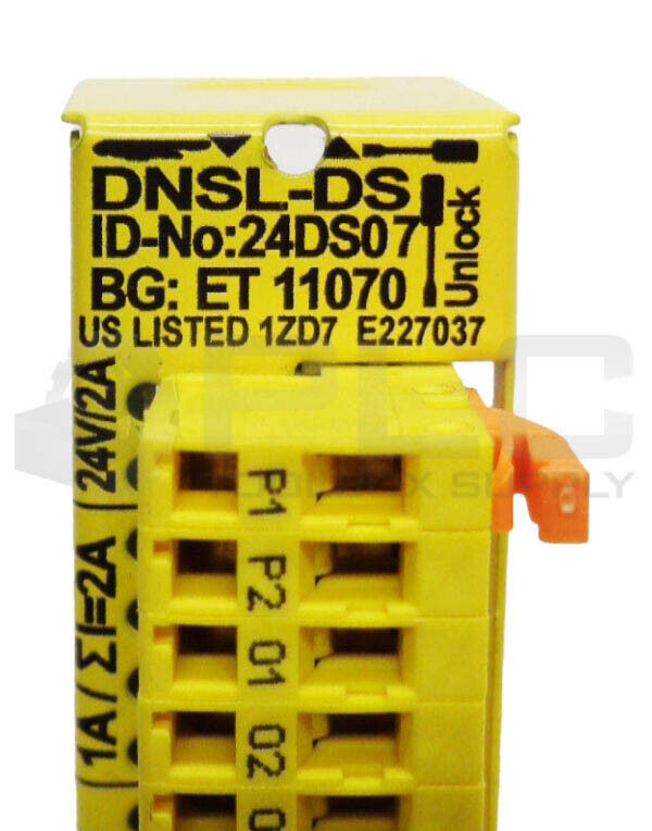 NEW DINA 24DS07 SAFELINE SPEED MONITORING MODULE DNSL-DS 24VDC 3.5mA 1A ...