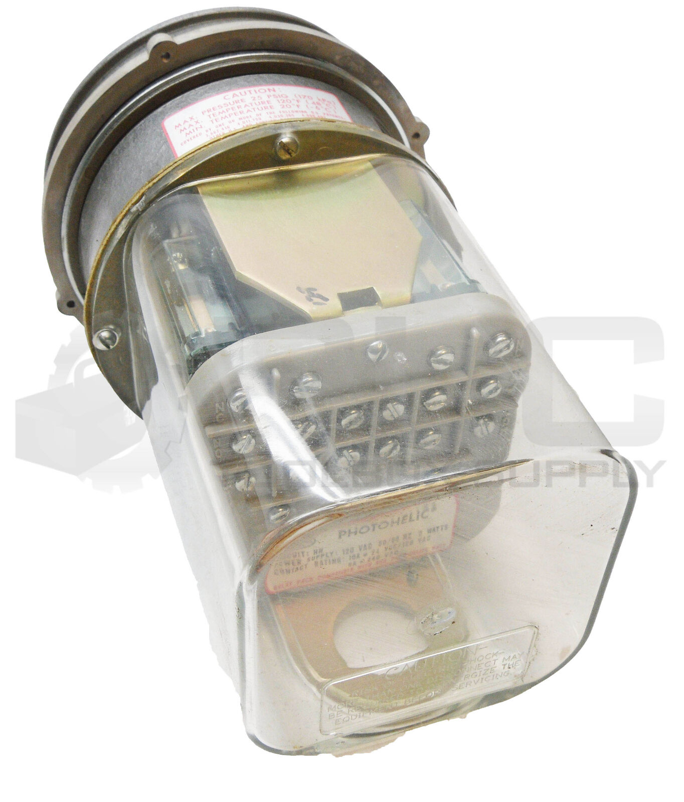 NEW DWYER INSTRUMENTS 3150C PHOTOHELIC PRESSURE SWITCH/GAGE 25PSIG 3150 ...