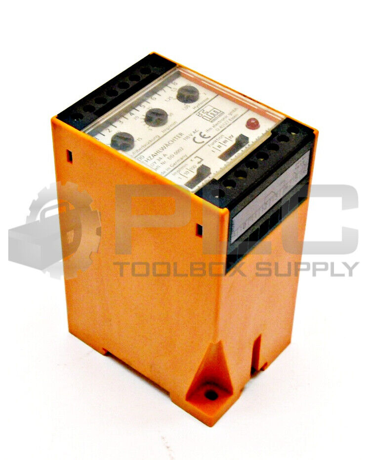 NEW EFECTOR IFM D100/DY34-A PULSE RATE ROTATIONAL SPEED CONTROLLER ...