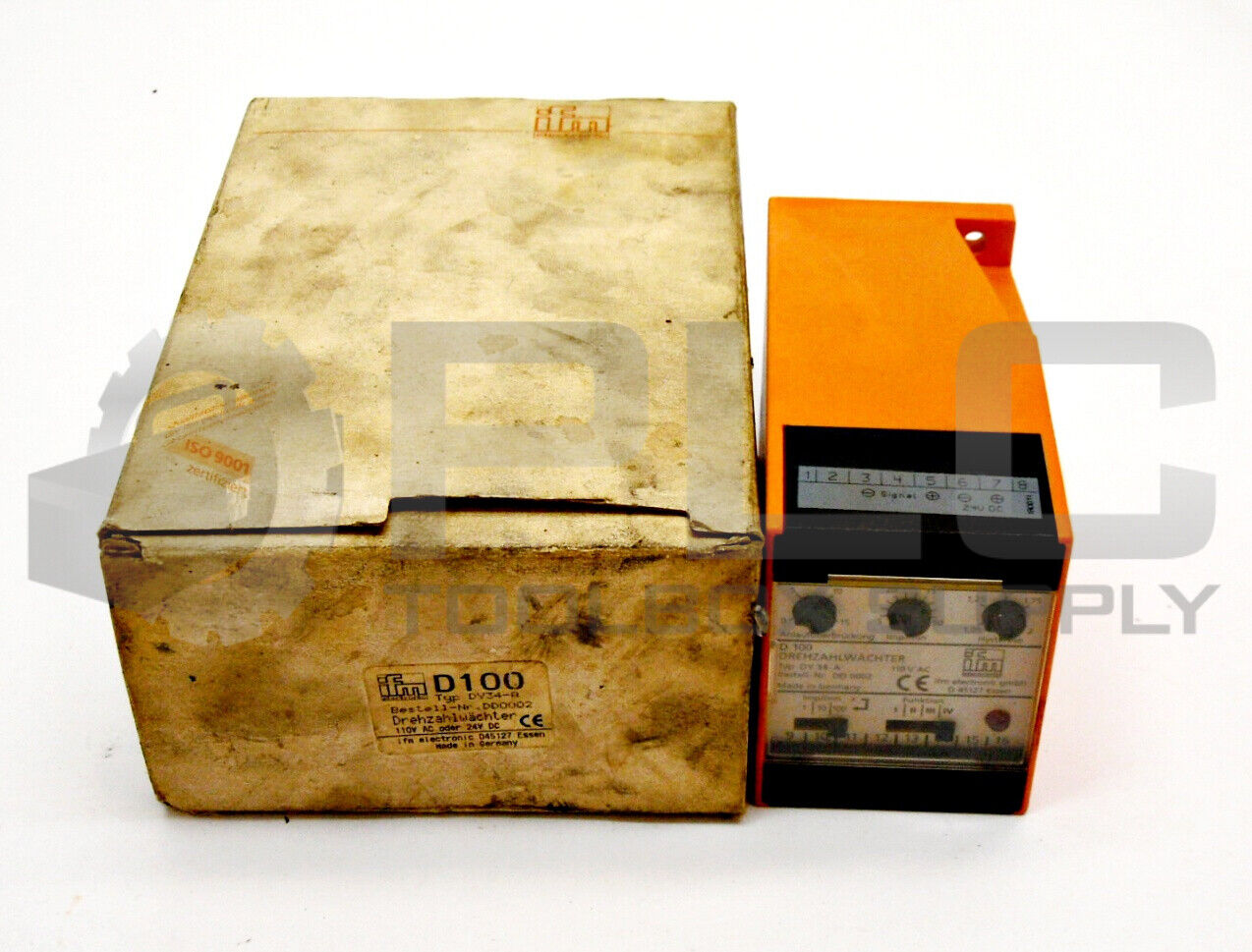 NEW EFECTOR IFM D100/DY34-A PULSE RATE ROTATIONAL SPEED CONTROLLER ...