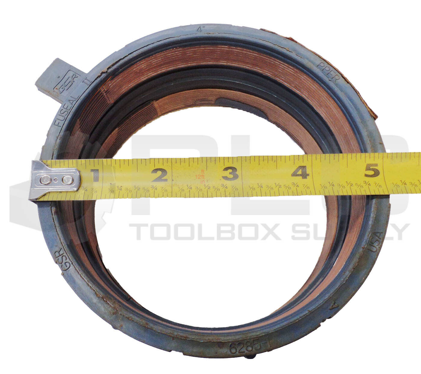 NEW FUSEAL 6285-1 4" ACID WASTE FITTING *READ* - PLC Toolbox Supply