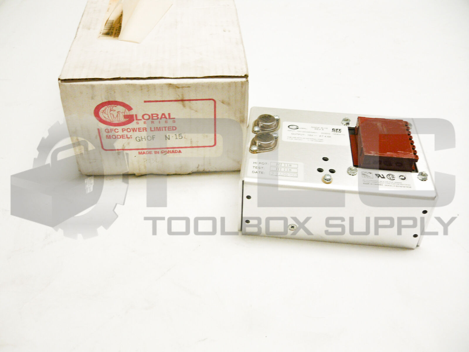 NEW GFC GHOF-N-15 POWER SUPPLY GHOFN15 - PLC Toolbox Supply