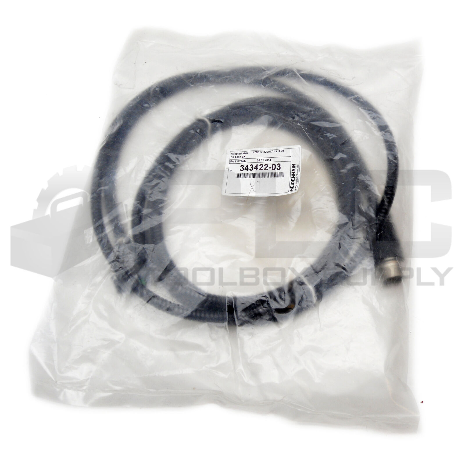 NEW HEIDENHAIN 343422-03 CABLE W/ CONNECTORS 34342203 - PLC Toolbox Supply