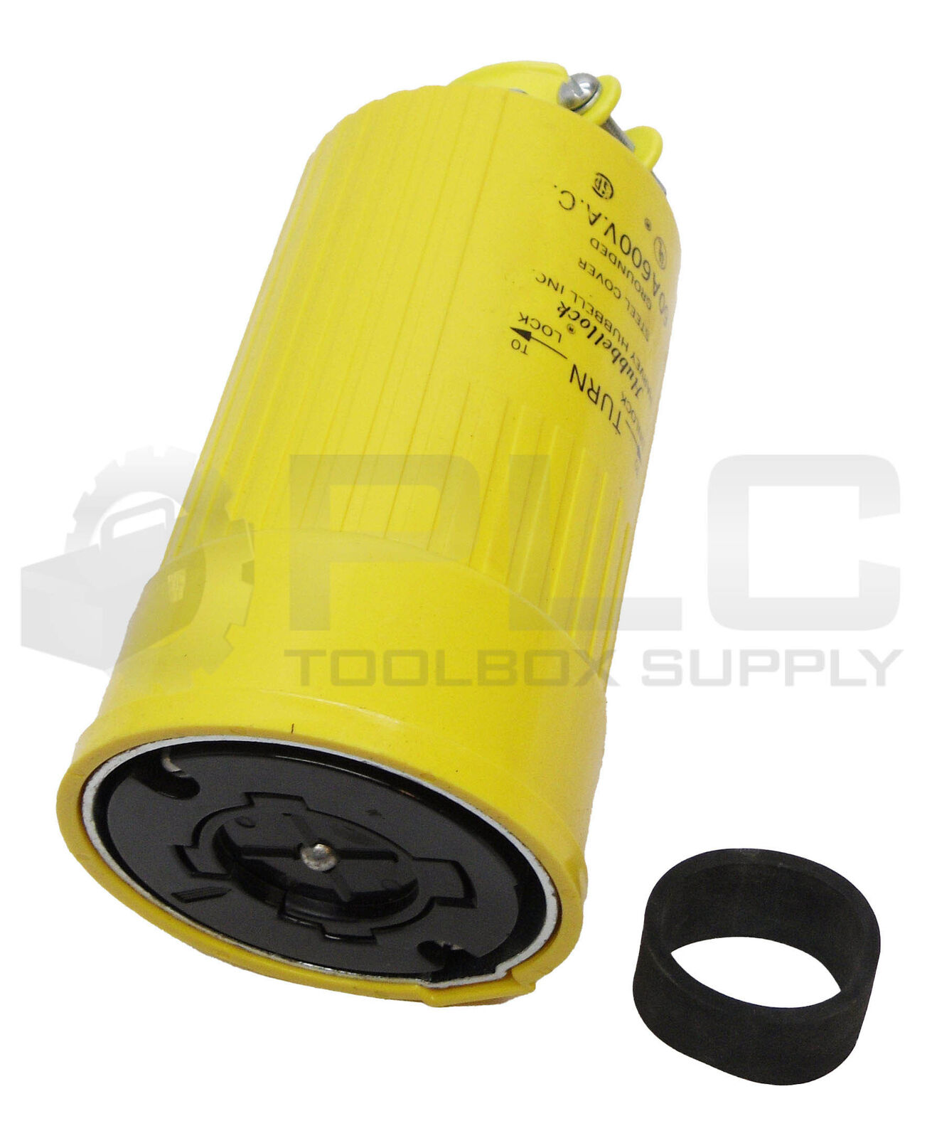 NEW HUBBELL HBL26418 3 POLE POWER PLUG 60A 600VAC 3P 4W - PLC Toolbox ...