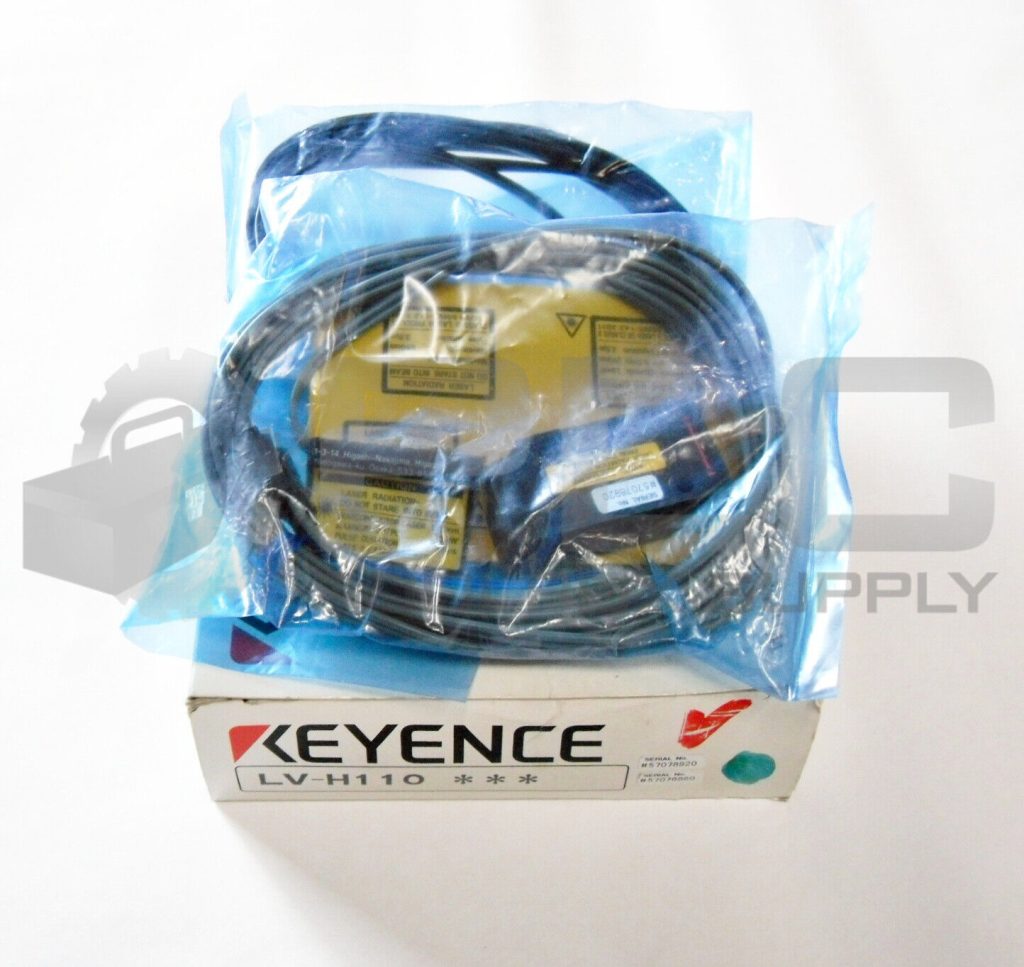 NEW KEYENCE LV-H110 THRUBEAM TRANSMISSIVE SENSOR HEAD – TRANSMITTER ...