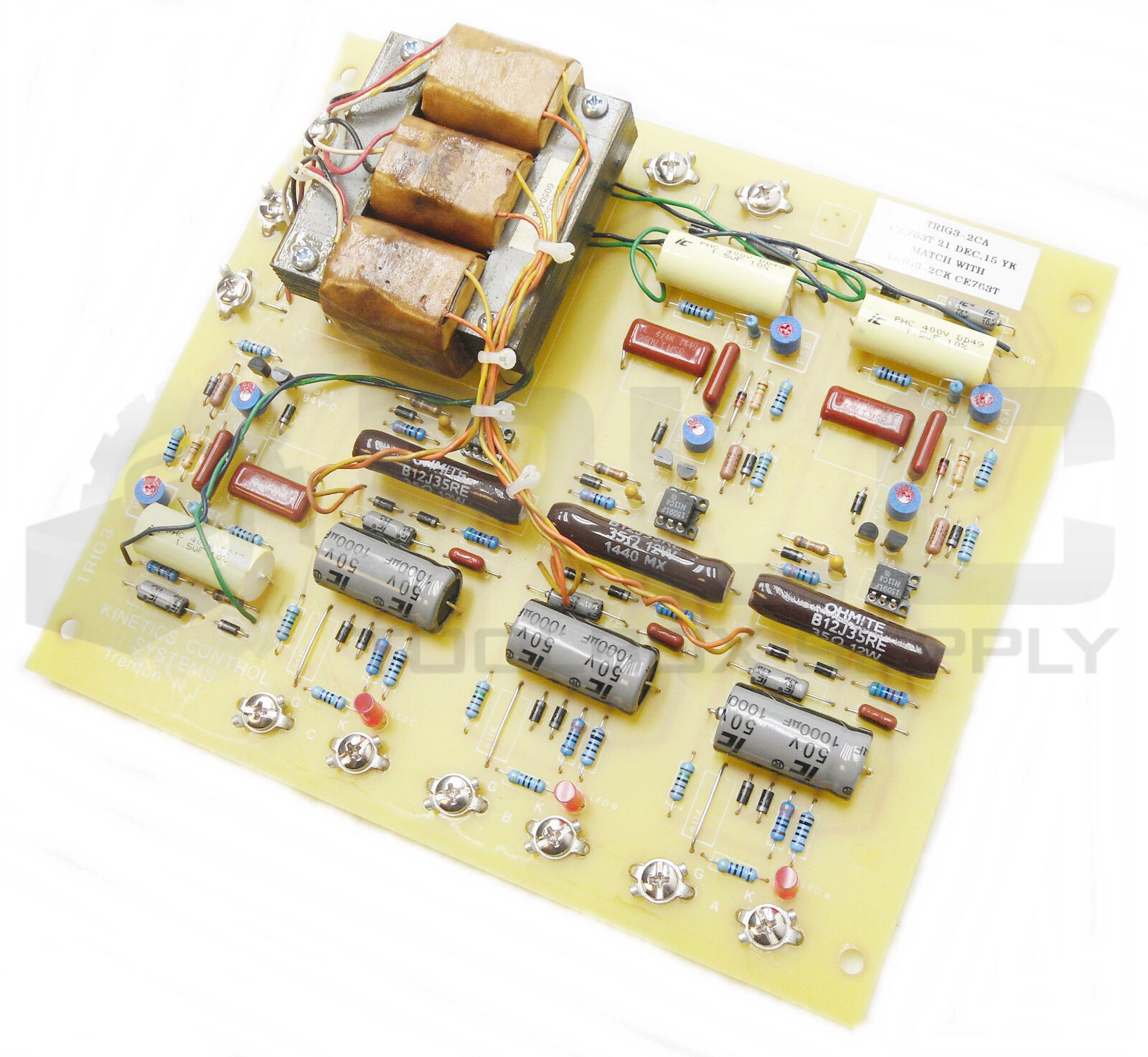 NEW KINETICS CONTROL SYSTEMS TRIG3 CIRCUIT BOARD - PLC Toolbox Supply