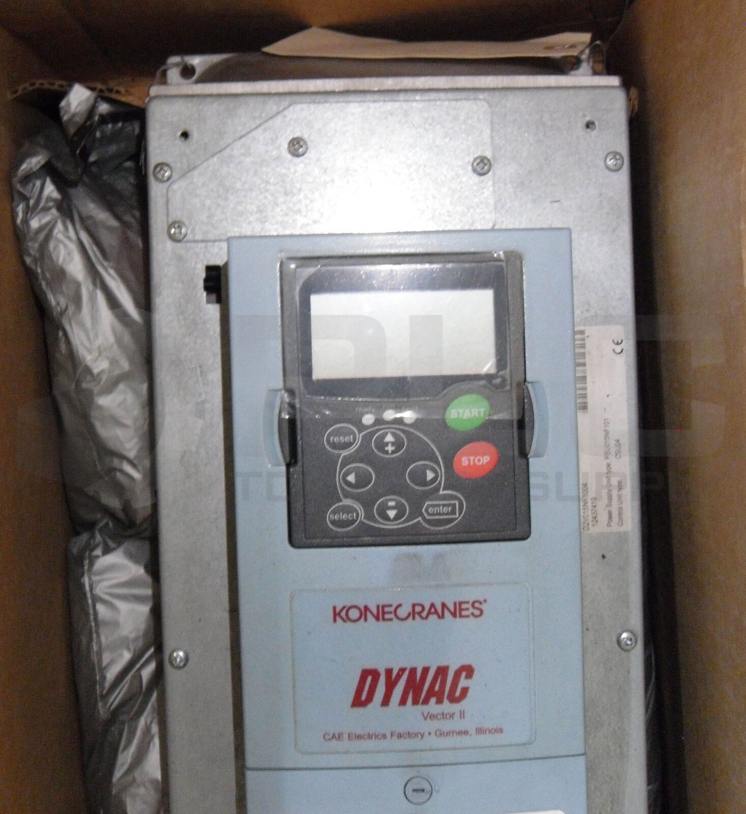 NEW KONECRANES D2V015NF1004 FREQUENCY CONVERTER DYNAC VECTOR II - PLC ...