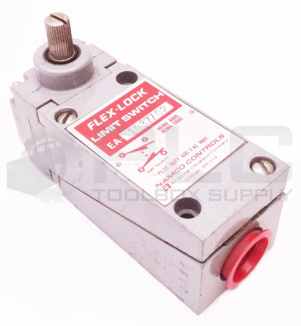 NEW NAMCO EA-51037702 FLEX-LOCK LIMIT SWITCH 600VAC, EA51037702 - PLC ...