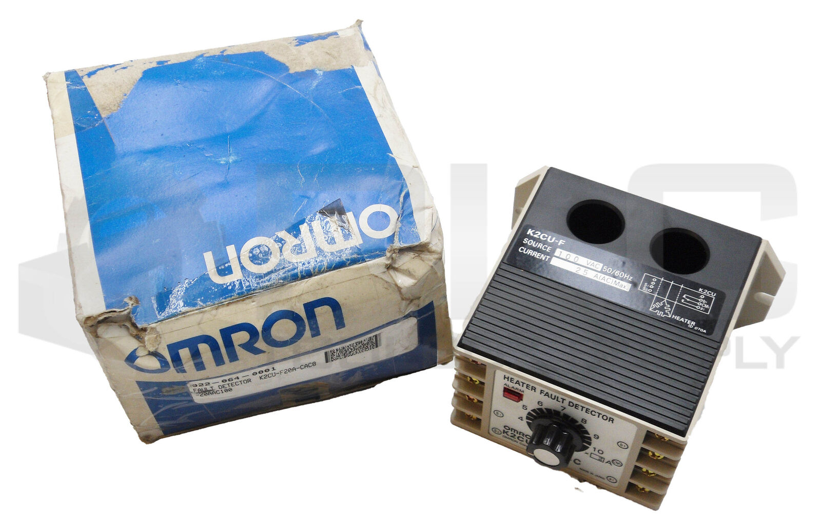 NEW OMRON K2CU-F20A-C HEATER FAULT DETECTOR 100V 50/690HZ K2CU-F - PLC Toolbox Supply
