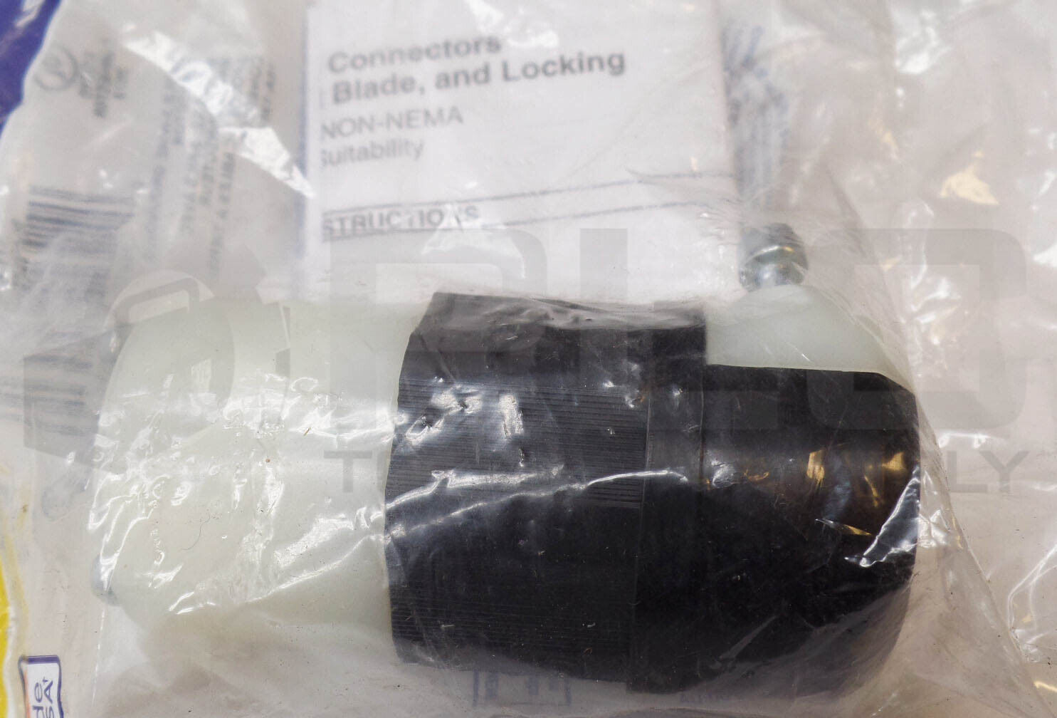 LOT OF 3 SEALED NEW LEVITON 171-5269-C GROUNDING CONNECTOR 2 POLE 3 ...