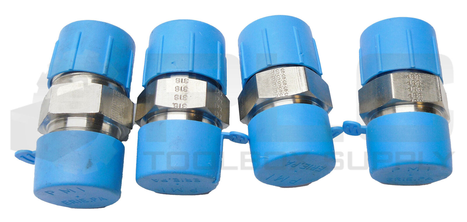 LOT OF 4 NEW PMI SC-22 HYDRAULIC FITTING - PLC Toolbox Supply