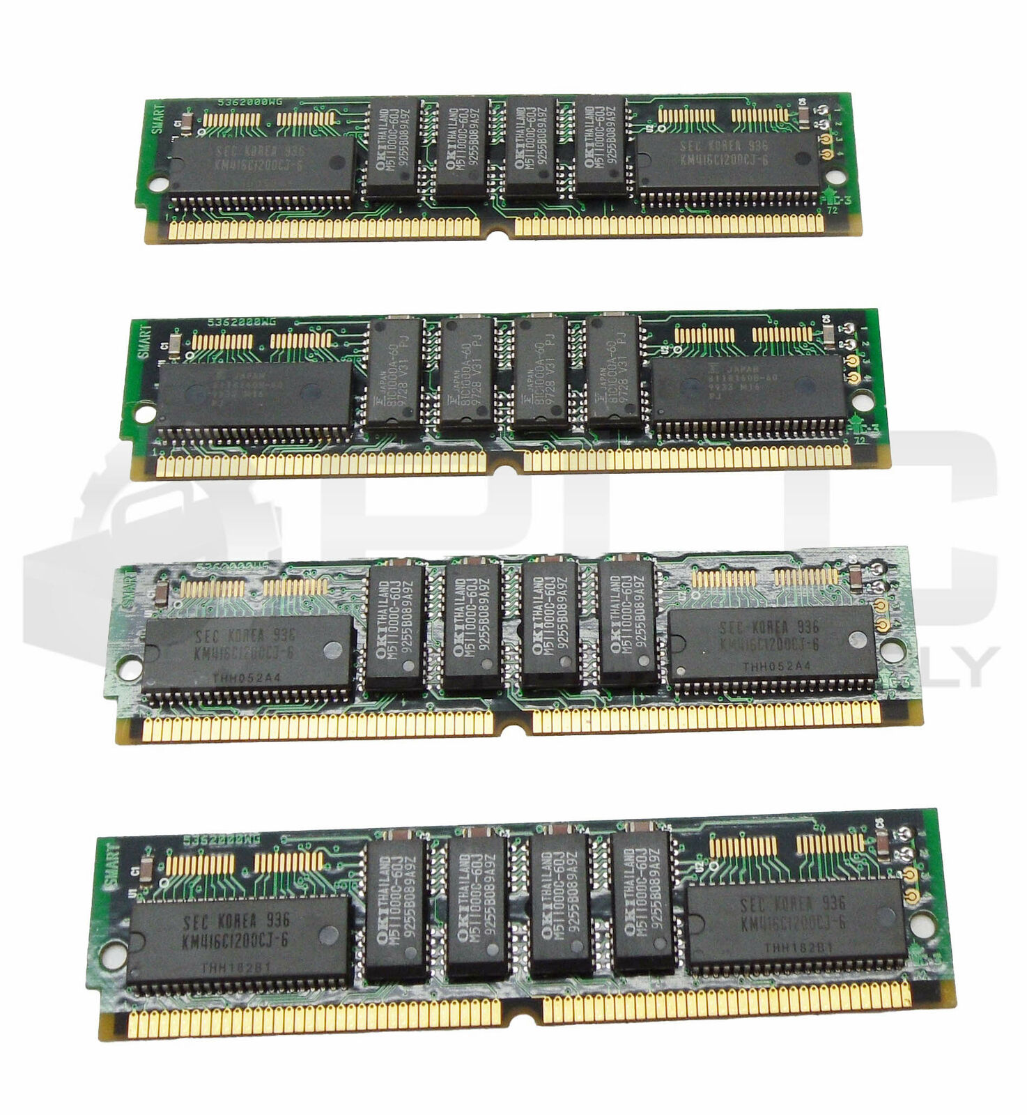 LOT OF 4 SMART 5362000WG RAM CARDS - PLC Toolbox Supply