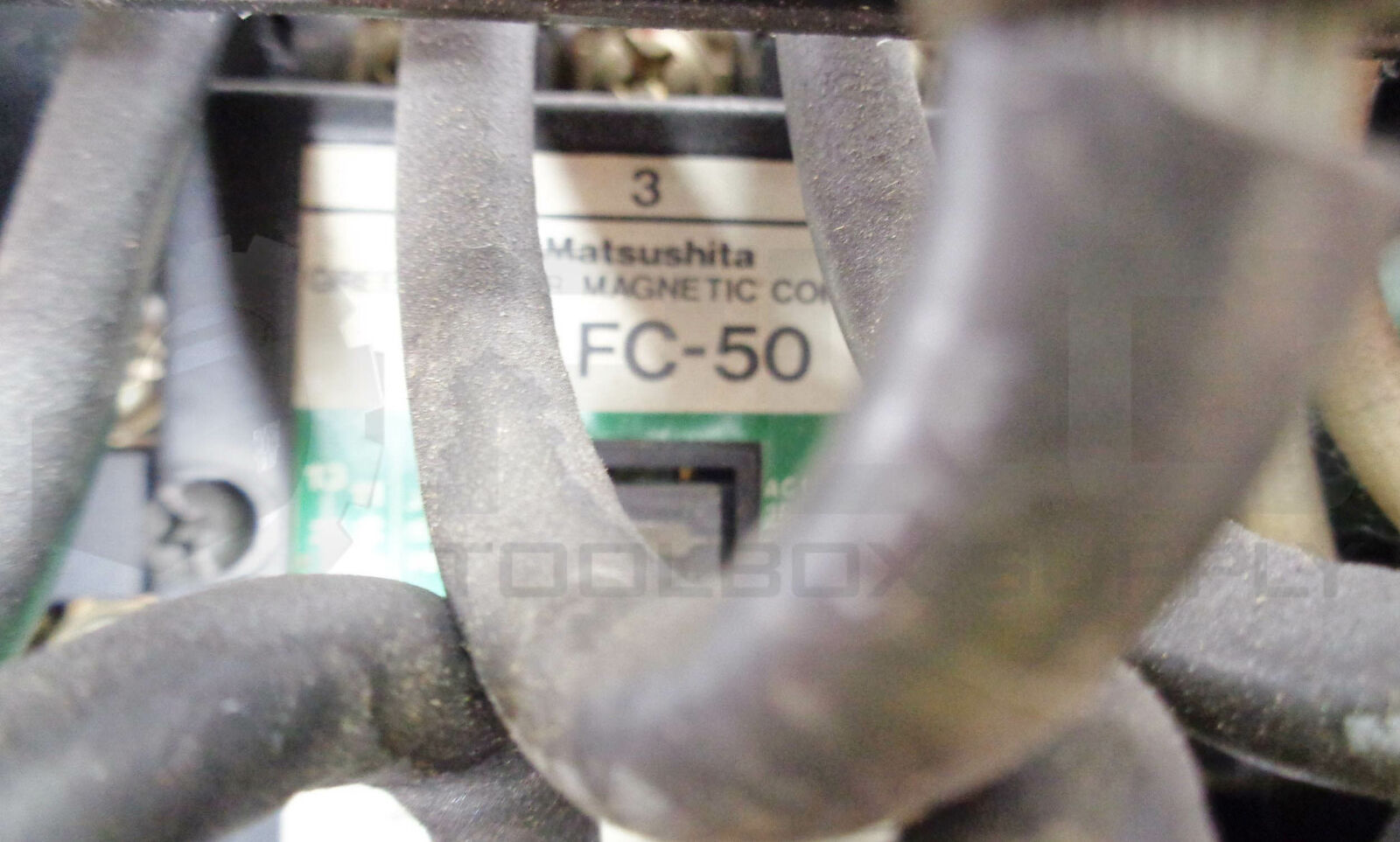 MATSUSHITA FC-50 MAGNETIC CONTACTOR, 200V 50/60HZ, SANYO BB60MX00 BRAKE UNIT - PLC Toolbox Supply