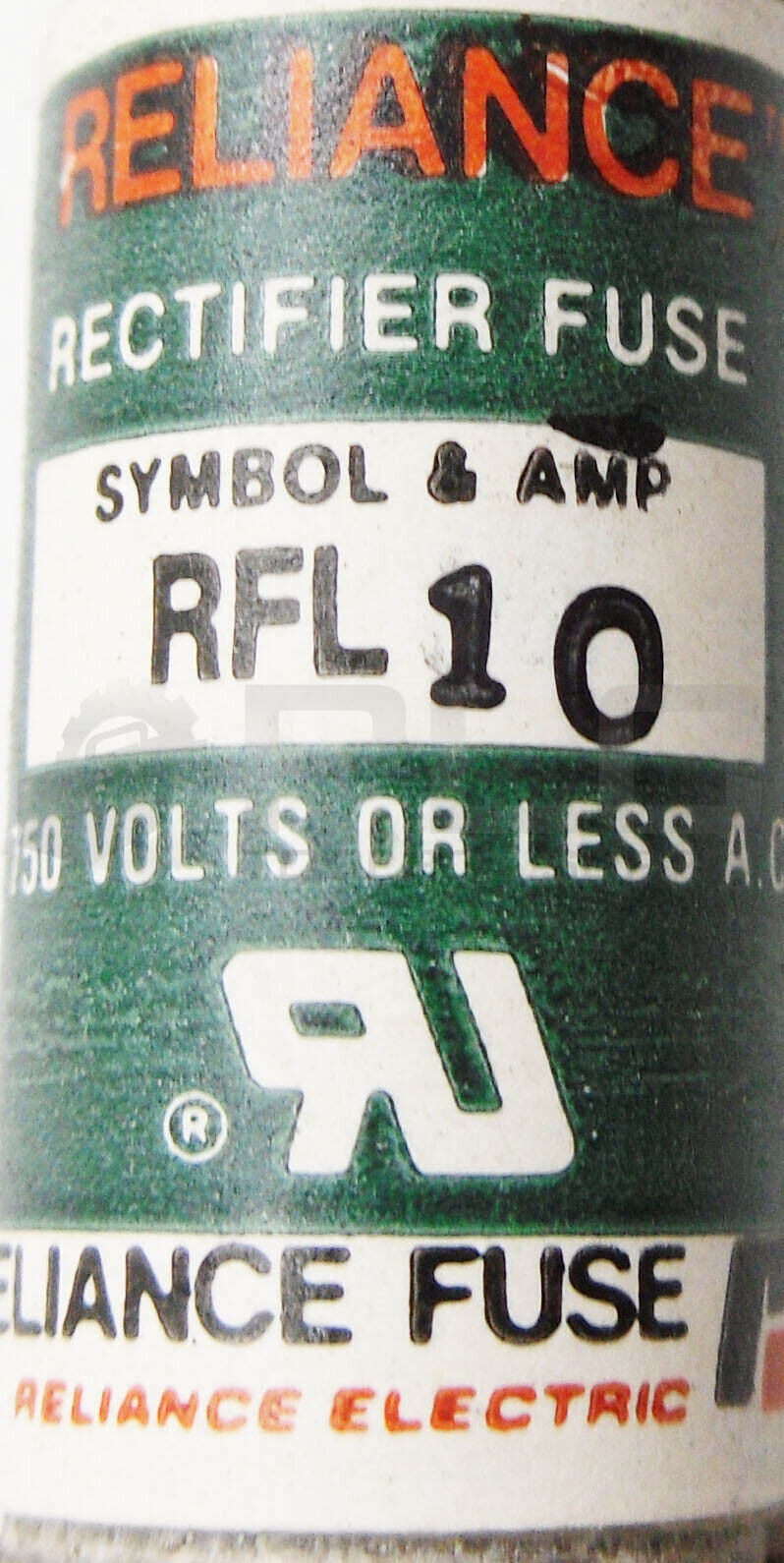 NEW BOX OF 10 RELIANCE ELECTRIC RFL-10 RECTIFIER FUSE 750V 10A - PLC ...