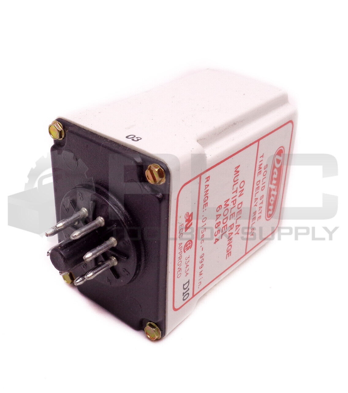 NEW DAYTON 6A854 SOLID STATE TIME DELAY RELAY - PLC Toolbox Supply