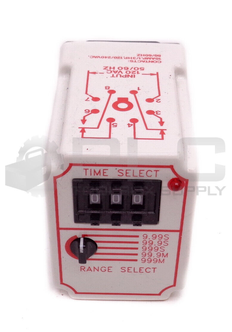 NEW DAYTON 6A854 SOLID STATE TIME DELAY RELAY - PLC Toolbox Supply