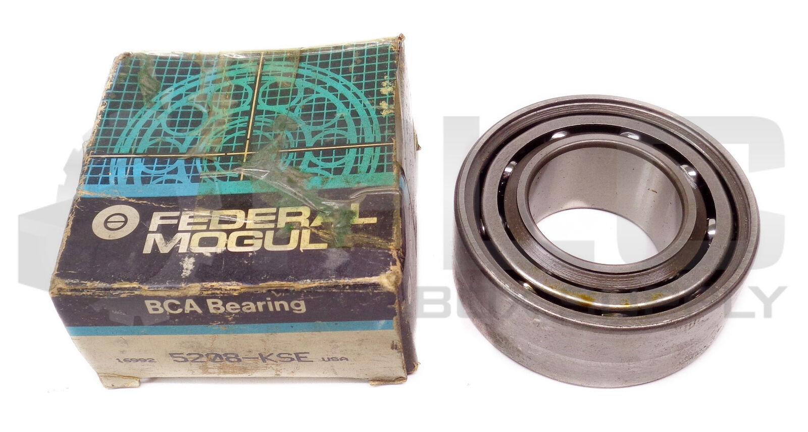 NEW FEDERAL MOGUL/BCA BEARING 5208-KSE BALL BEARING BCA 5208KSE - PLC ...