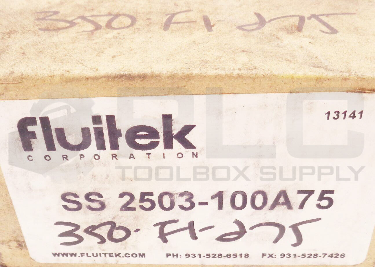 NEW FLUITEK SS 2503-100A75 FILTER ELEMENT - PLC Toolbox Supply