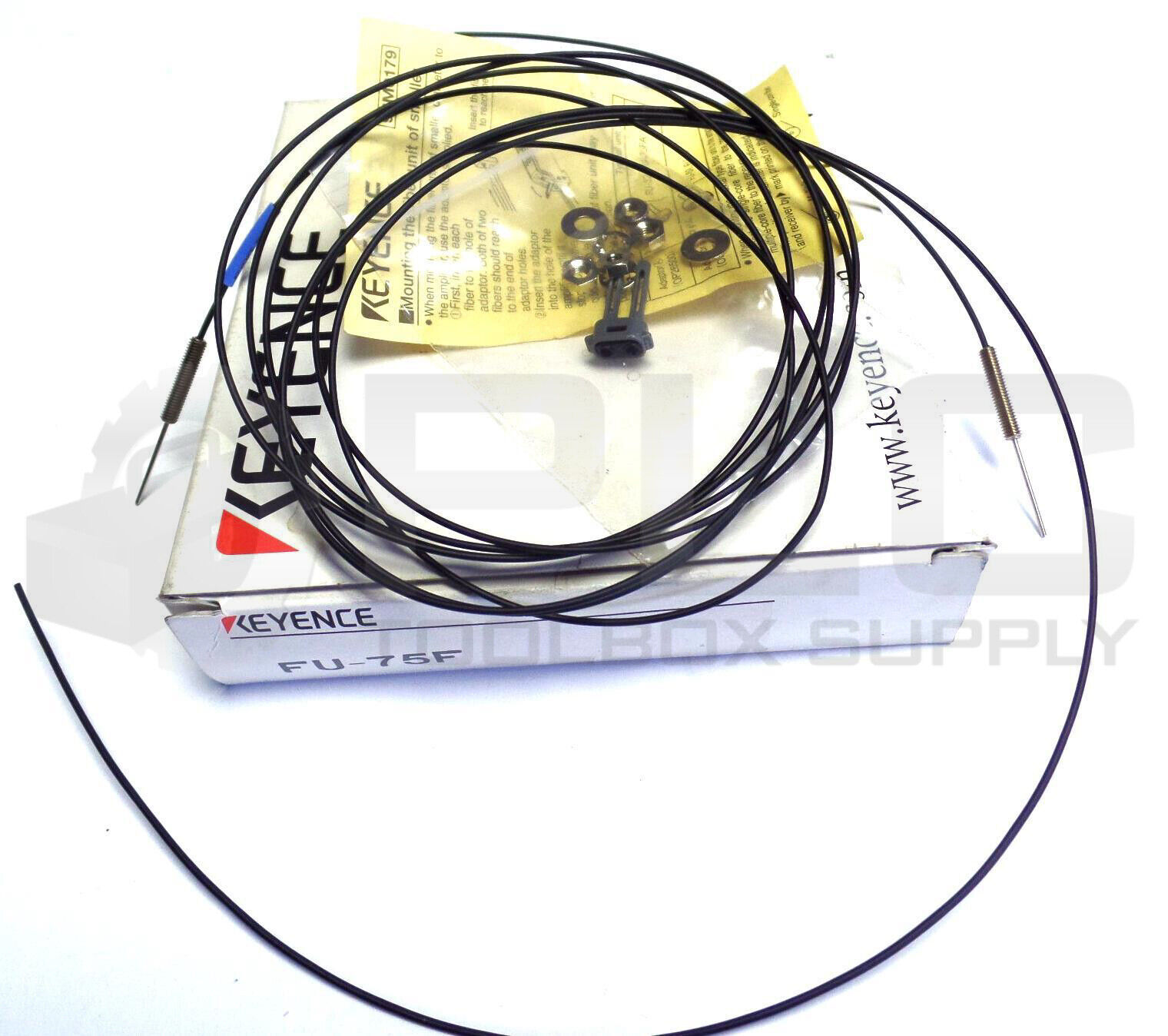 NEW KEYENCE FU-75F FIBER OPTIC CABLE - PLC Toolbox Supply