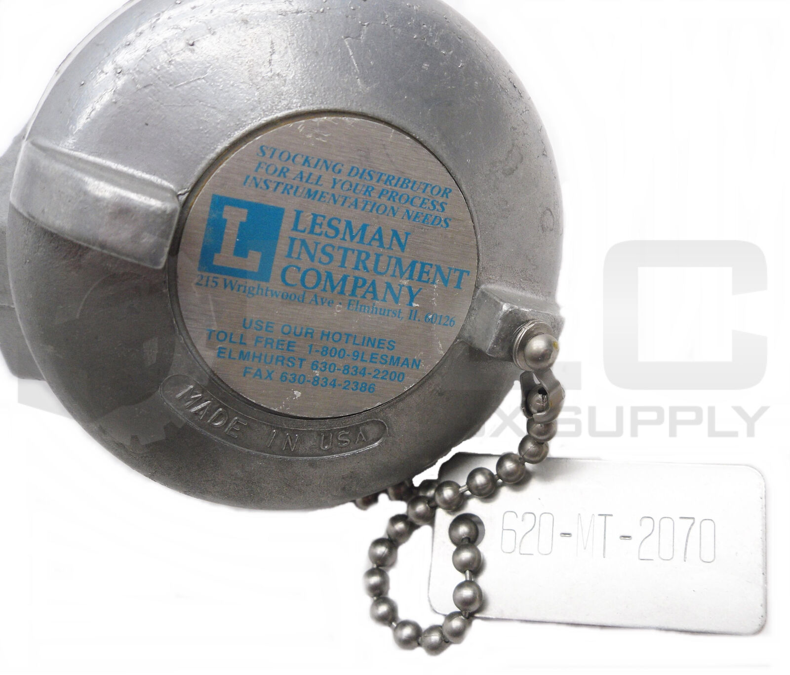 NEW LESMAN INSTRUMENT COMPANY 620-MT-2070 THERMOCOUPLE - PLC Toolbox Supply