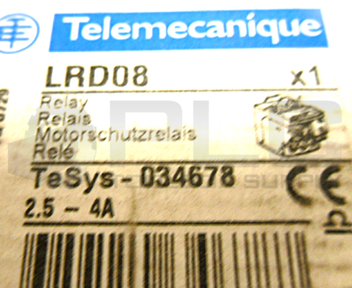 NEW LOT OF 2 TELEMECANIQUE LRD05 RELAY - PLC Toolbox Supply
