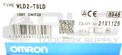 NEW OMRON WLD2-TSLD LIMIT SWITCH W/ ROLLER - PLC Toolbox Supply