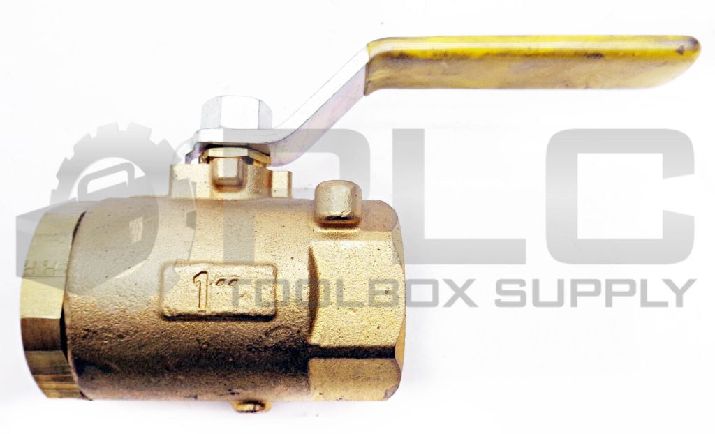 NEW PARKER 600WOG 1" BRASS BALL VALVE - PLC Toolbox Supply